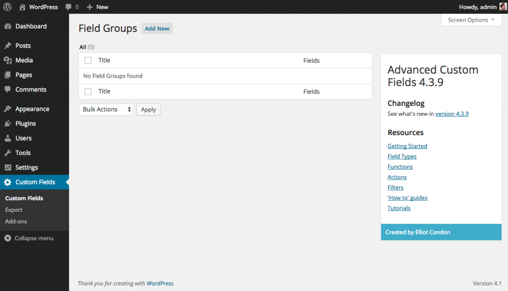 Getting Started With Advanced Custom Fields |Jason Yingling