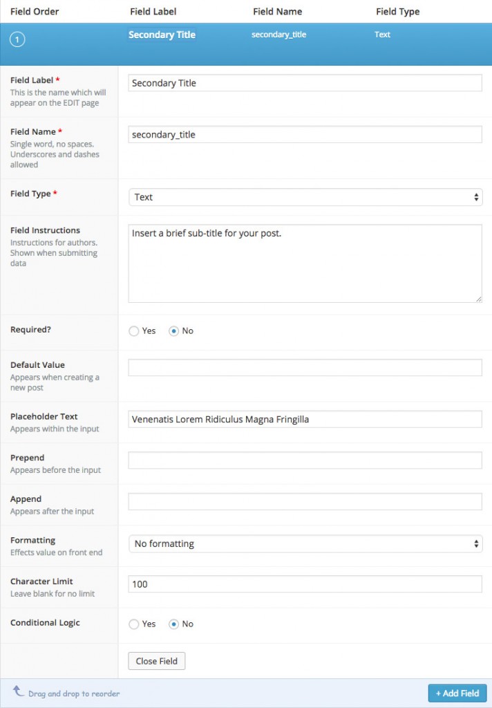 Getting Started With Advanced Custom Fields |Jason Yingling