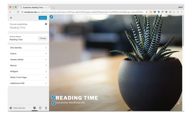 Customizing Wordpress Using The Customizer Jason Yingling