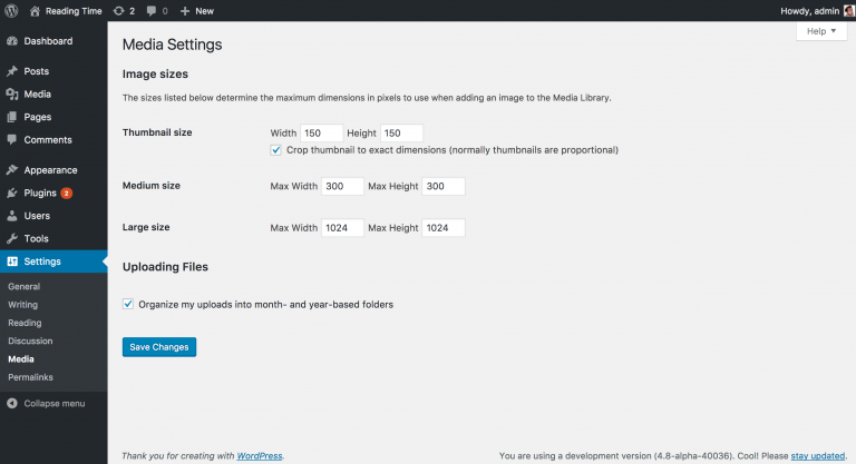 WordPress Settings: Part Two - Jason Yingling