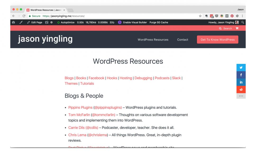 Removing Items From the WordPress Admin Bar - Jason Yingling