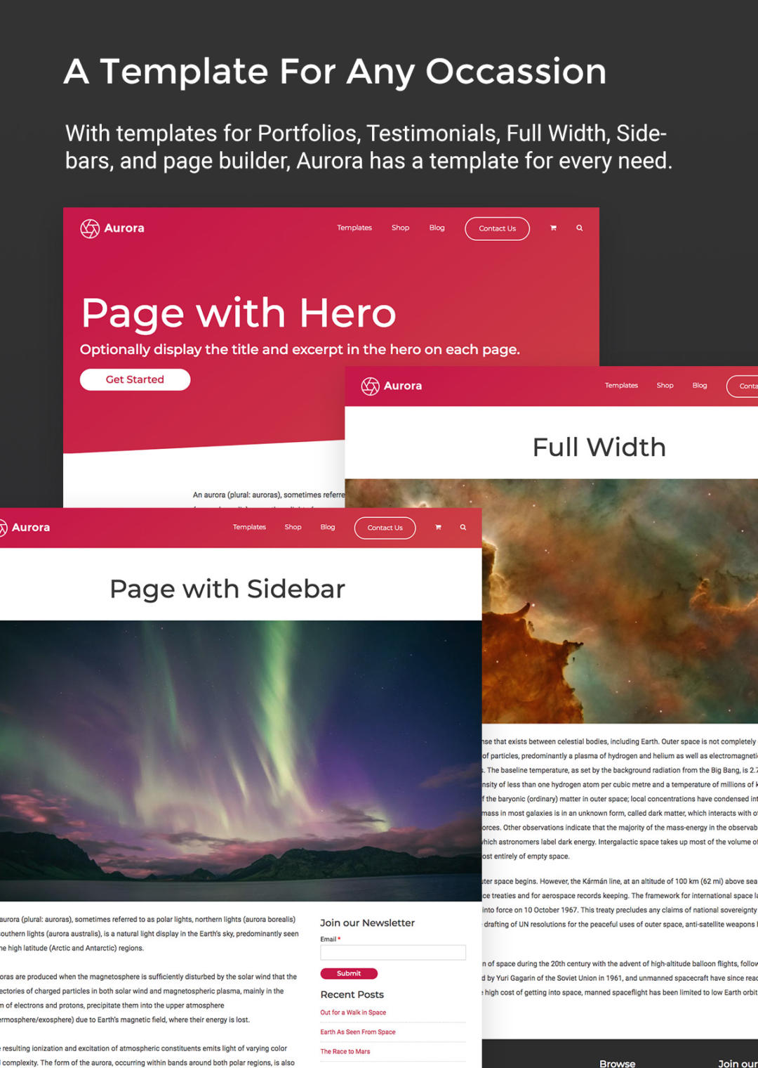 Meet Aurora - A Brand New WordPress Theme | Jason Yingling